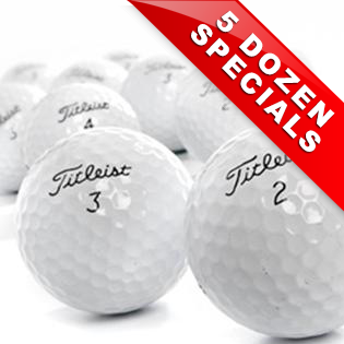 5 Dozen Golf Balls - Foundgolfballs.com