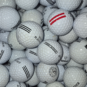 Bulk White Mix Practice Range Balls - Foundgolfballs.com– Found Golf Balls