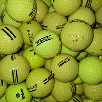 Bulk Yellow Mix Practice Range Balls - Foundgolfballs.com– Found Golf Balls