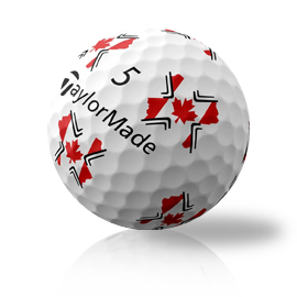 TaylorMade TP5 PIX Canada Edition used golf balls - Foundgolfballs.com ...
