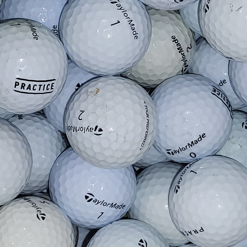 Bulk TaylorMade Mix Practice Range Balls - Foundgolfballs.com– Found ...