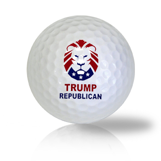 Trump Republican Golf Balls Used Golf Balls | Foundgolfballs.com