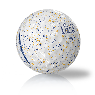 Vice Pro Plus Drip Orange And Blue Used Golf Balls | Foundgolfballs.com