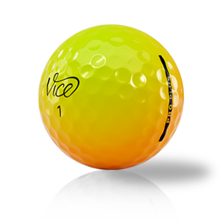 Vice Pro Plus Shade Yellow to Orange Used Golf Balls - Foundgolfballs ...