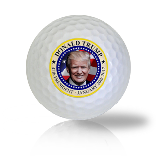 Donald Trump #45 President Golf Balls Used Golf Balls | Foundgolfballs.com