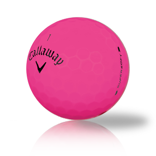 Callaway Supersoft Bold Matte Pink Used Golf Balls | Foundgolfballs.com